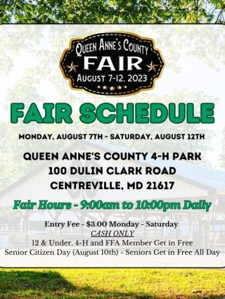 Queen Anne's County Fair | Rock Hall Maryland